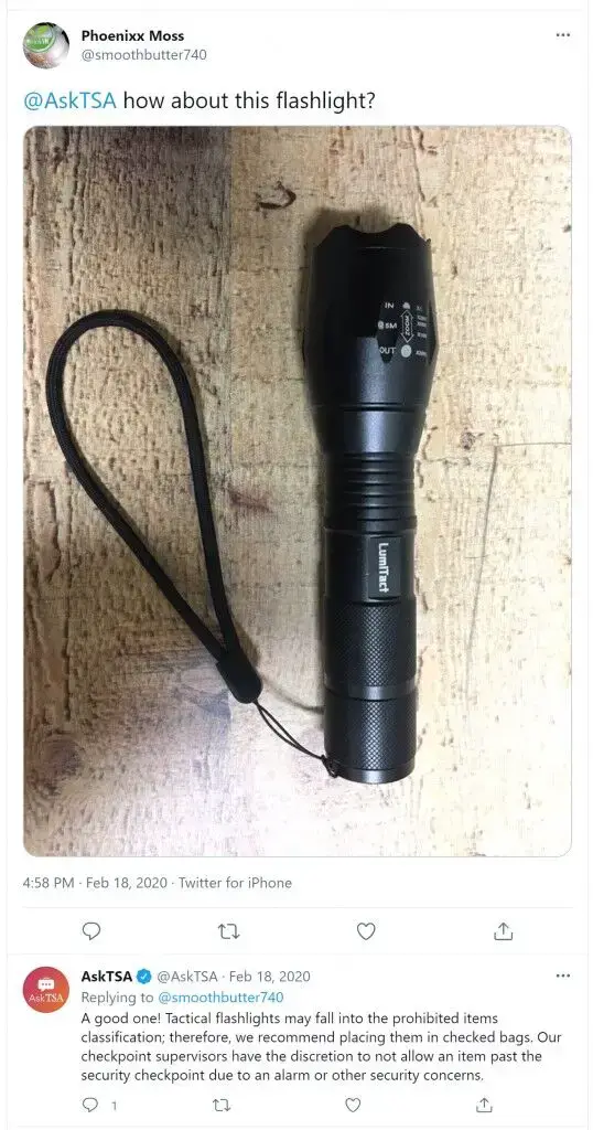¡Descubre si puedes llevar una linterna en un avión! Sorprendentes ...